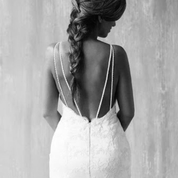 Dresses | Marisol All Lace Low Back Gown | Poshmark